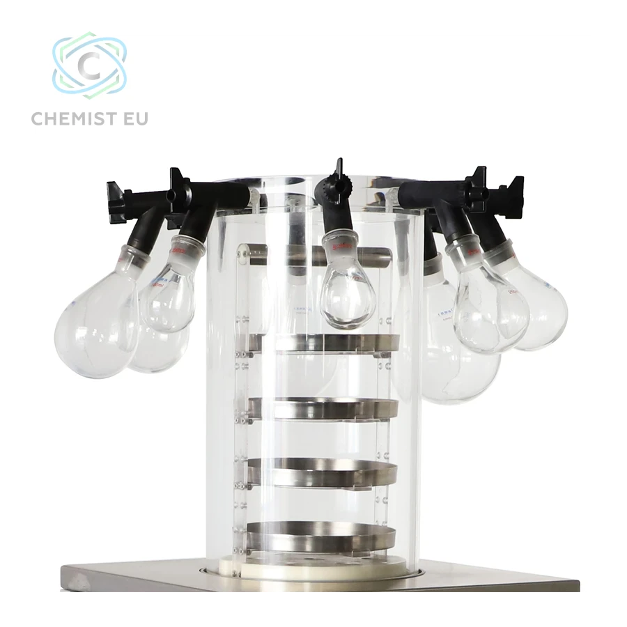 Chemist EU / 0.12㎡ Vertical Manifold Lab Freeze Dryer